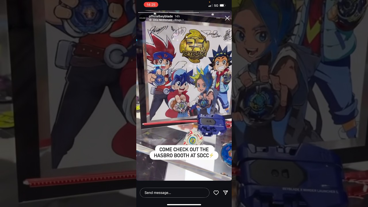Beyblade Convention/Showcase at the 2025 San Diego Comic-Con - San ...